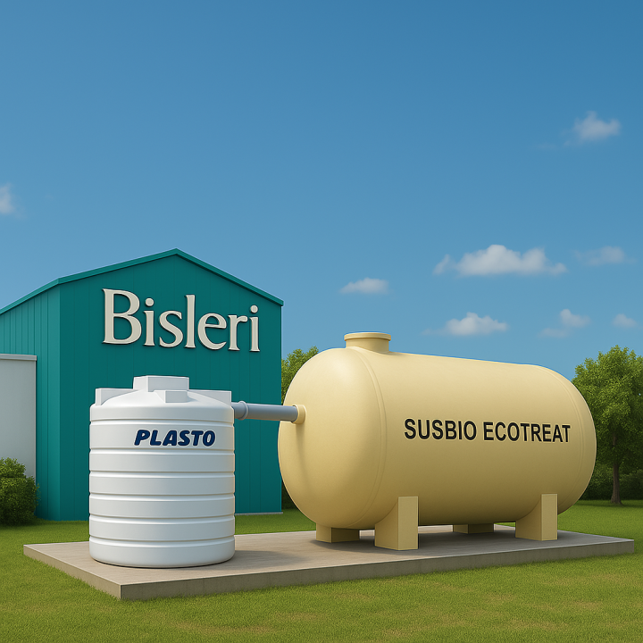 Bisleri Collaborates with SUSBIO to Implement SUSBIO ECOTREAT