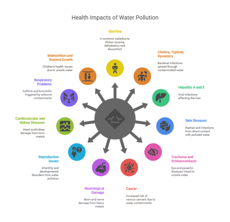 Causes of Water Pollution & Its Impact on Human Health | Prevention ...