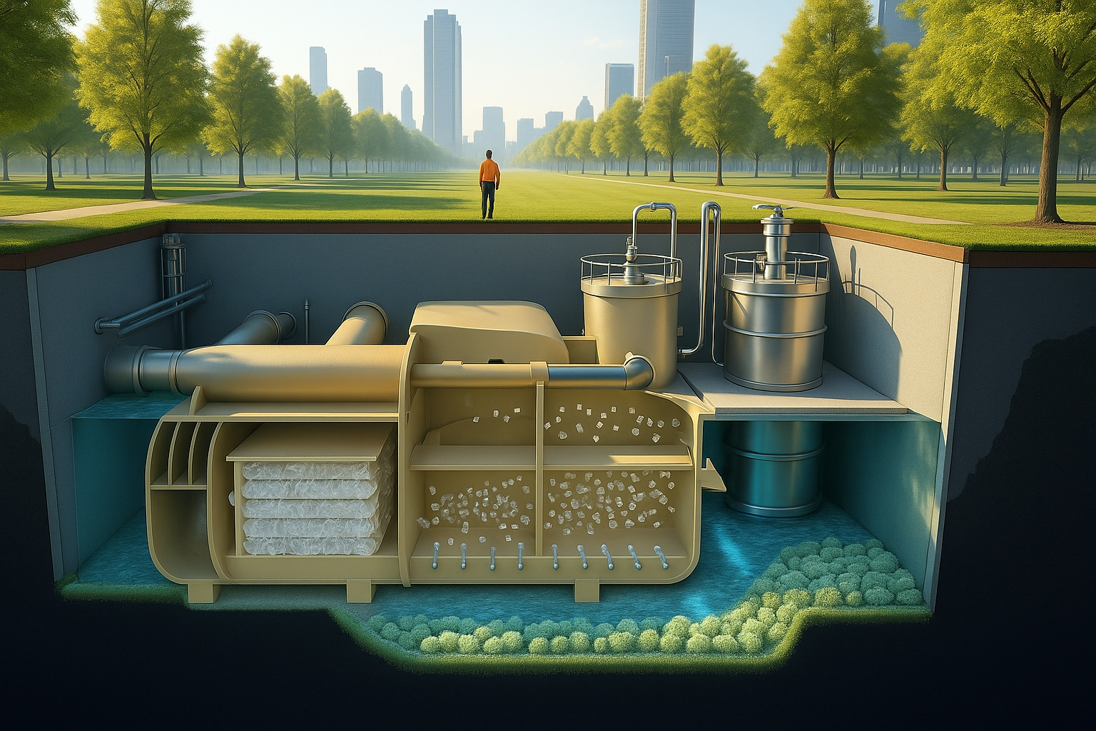 Underground Sewage Treatment Plant – Working & Key Benefits